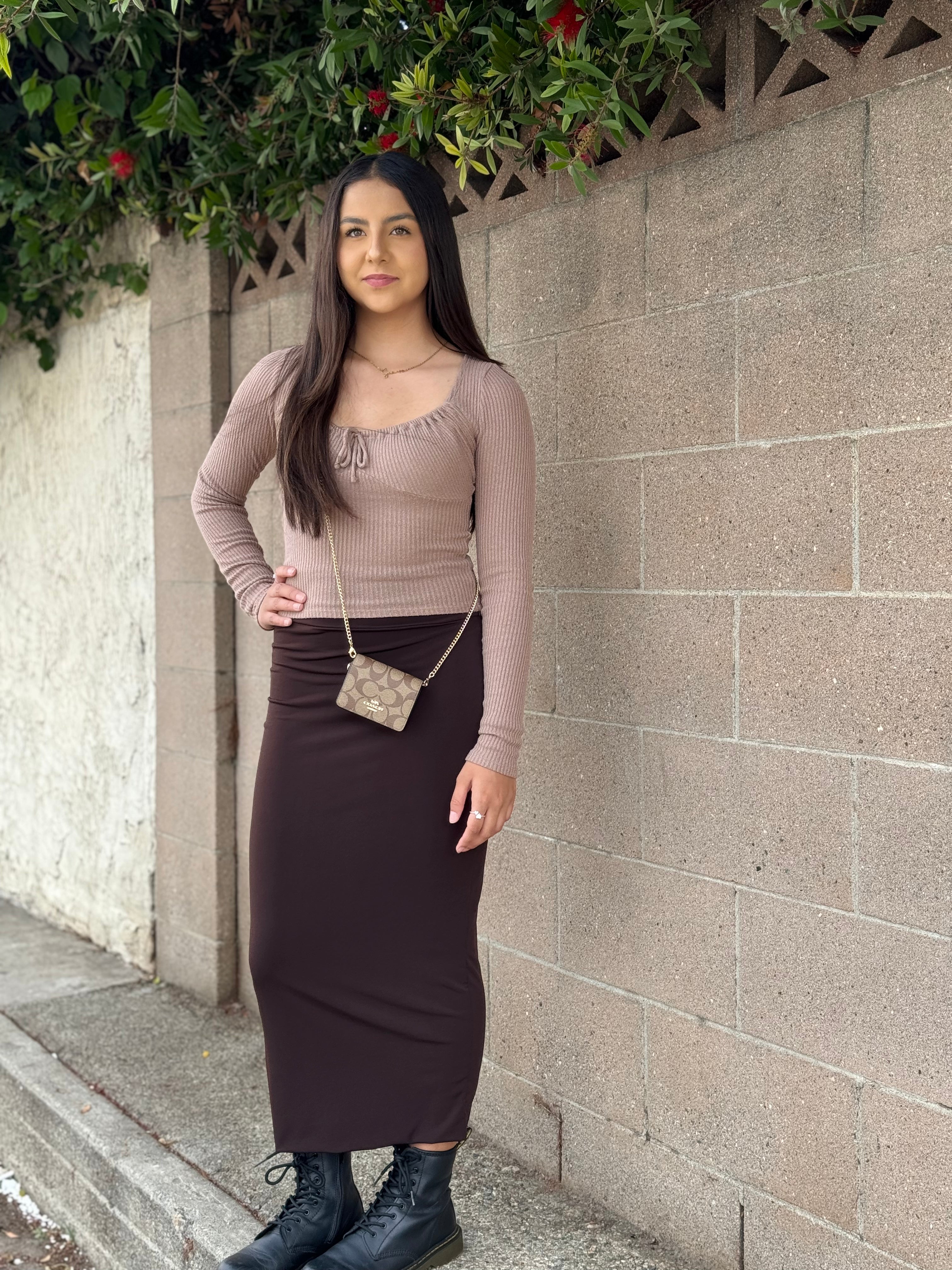 Brown Lycra ( S, XL ) – Azalia's Couture